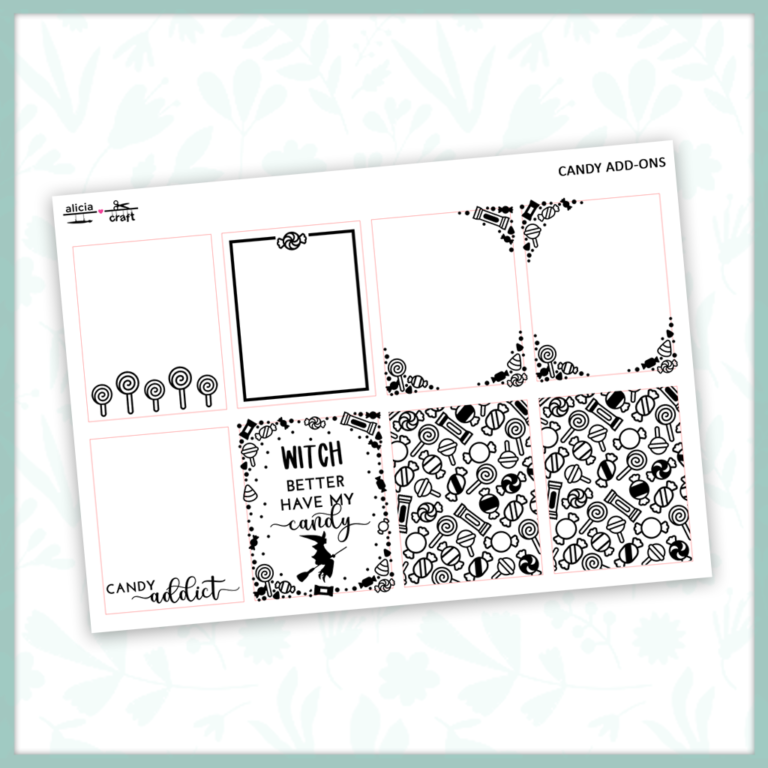 Printable Candy Foil Bundle – Alicia Craft