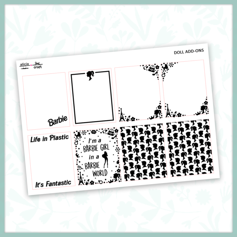Printable Doll Foil Bundle – Alicia Craft