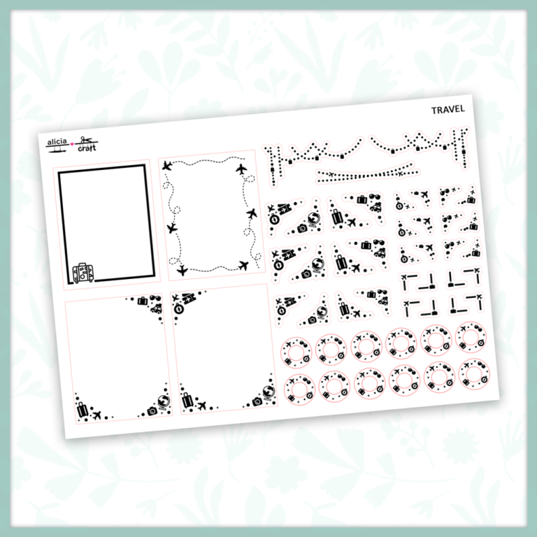 Printable Travel Foil Bundle – Alicia Craft