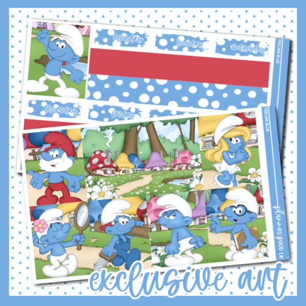 Printable Feeling Blue Foil Bundle – Alicia Craft